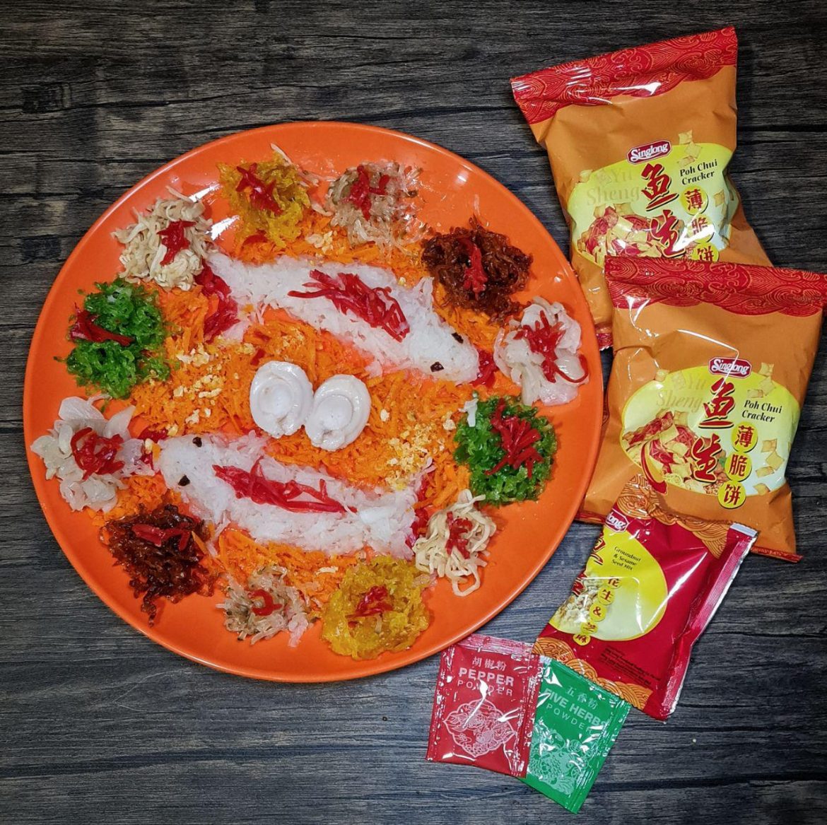 DIY Simple Yusheng - EatDreamLove