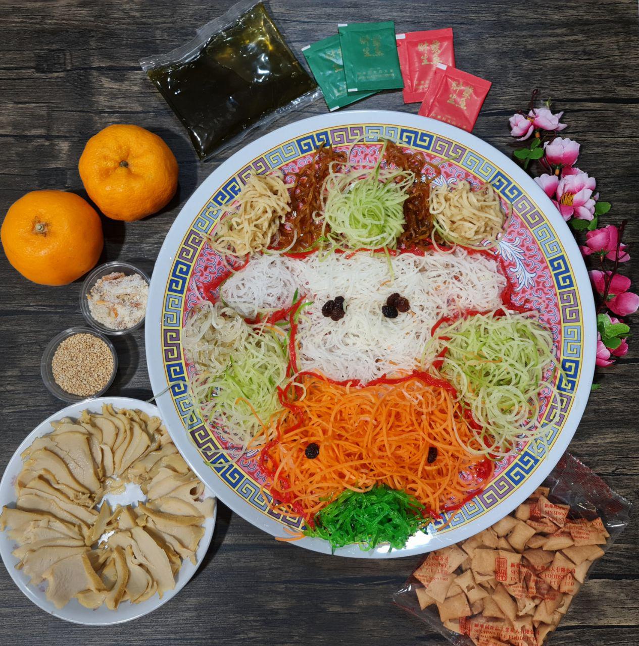 DIY Simple Yusheng - EatDreamLove