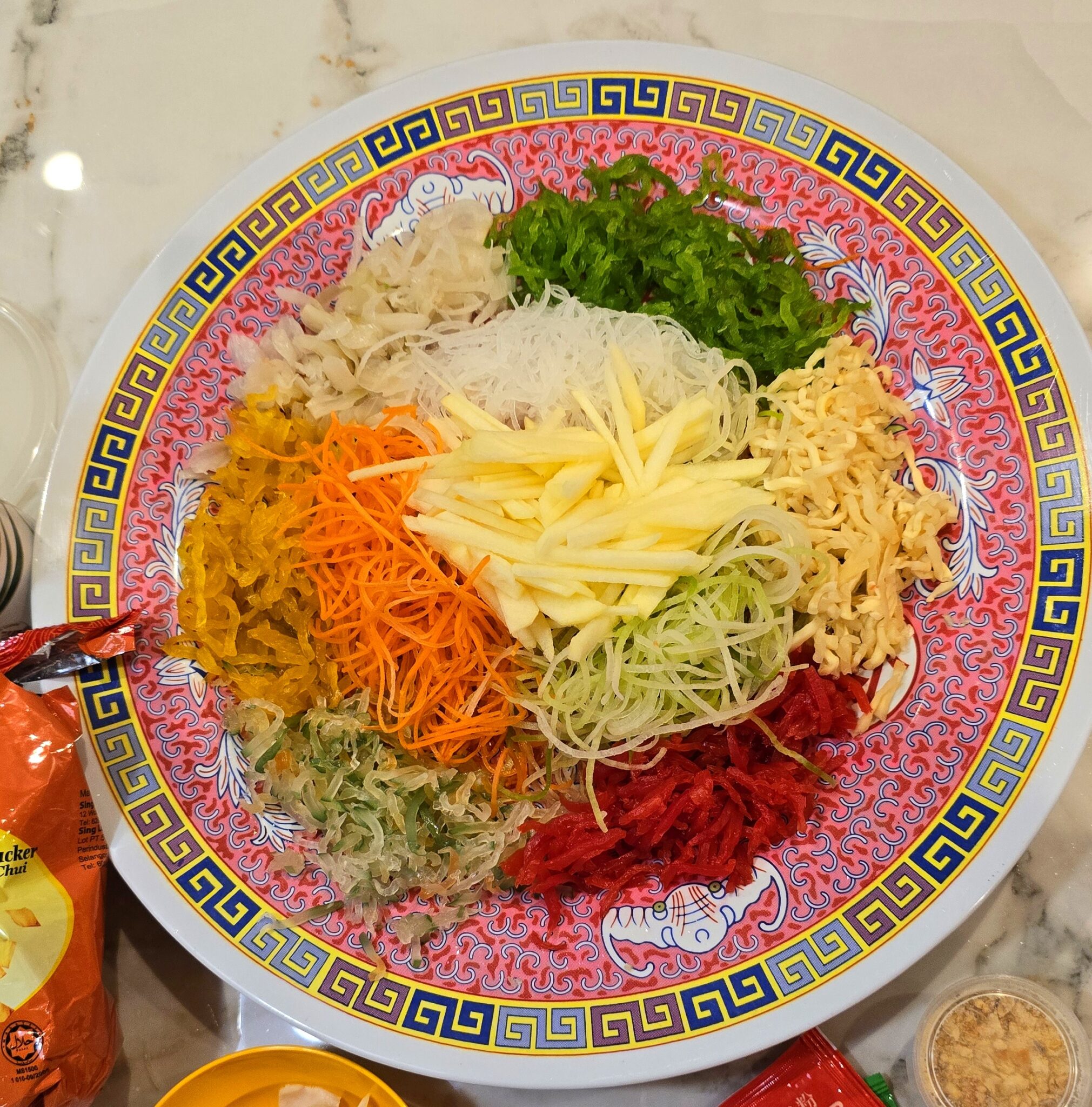 DIY Simple Yusheng - EatDreamLove