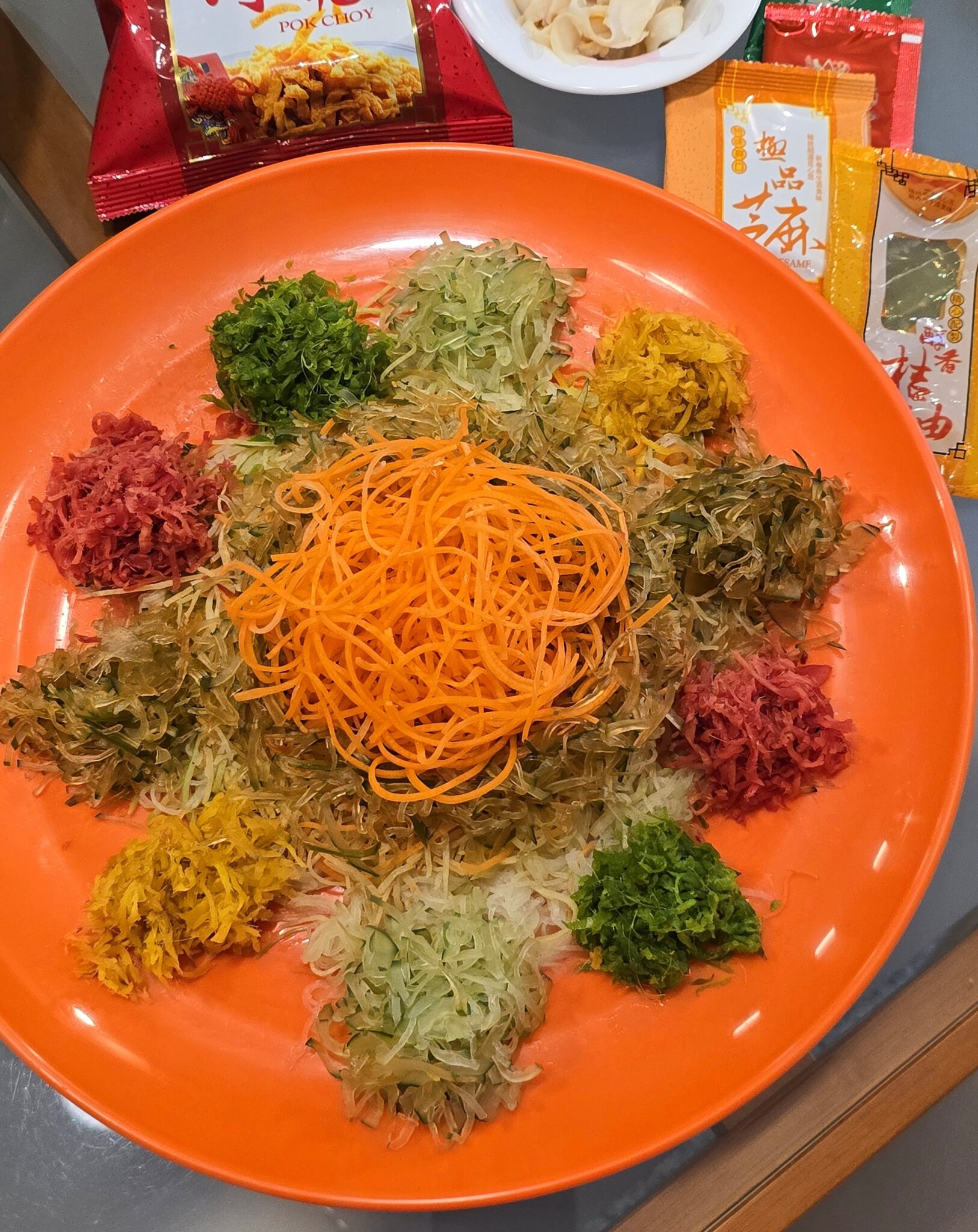DIY Simple Yusheng - EatDreamLove